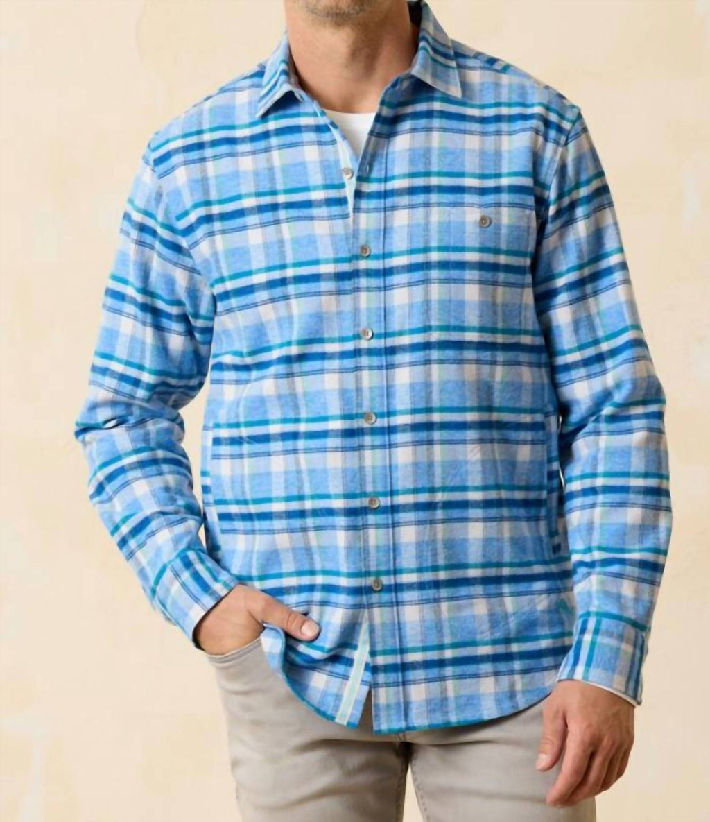 Tommy Bahama - Lei'd Back Flannel Shirt Jacket – Steals