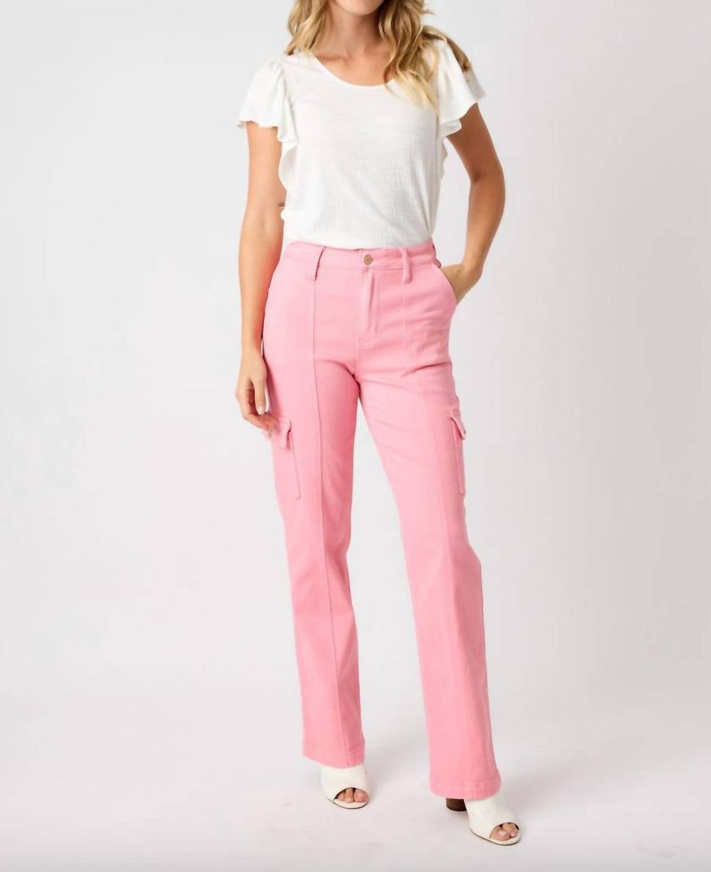 Judy Blue - Straight Leg Cargo Jeans – Steals