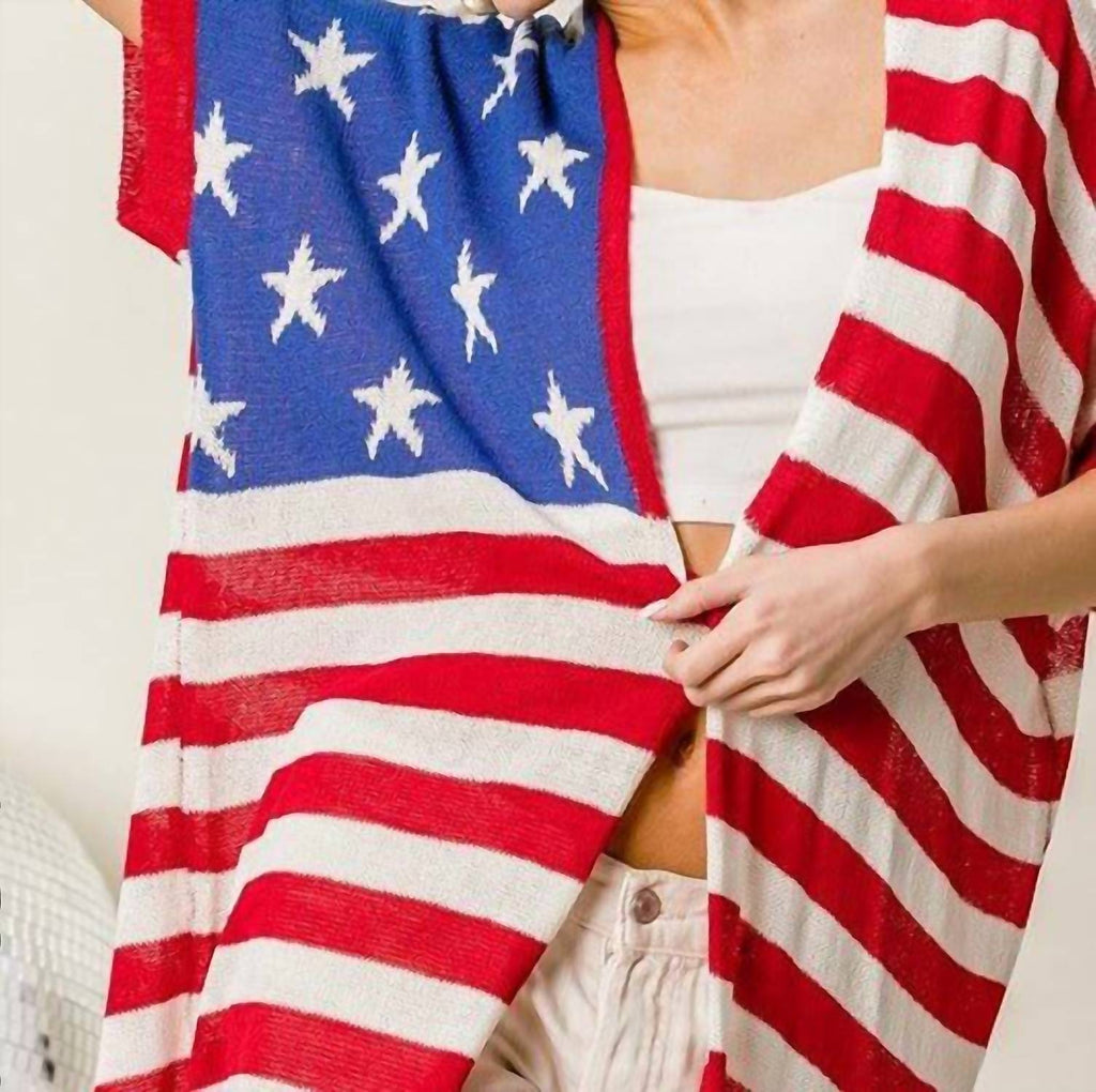 Bibi - Born In The Usa Cardigan – Steals