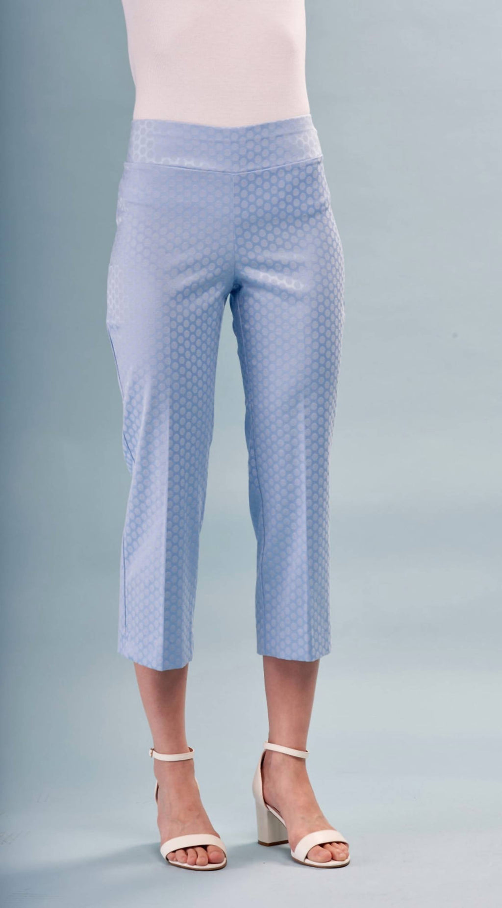 Insight - Cropped Modern Bootcut Printed Techno Pants – Steals