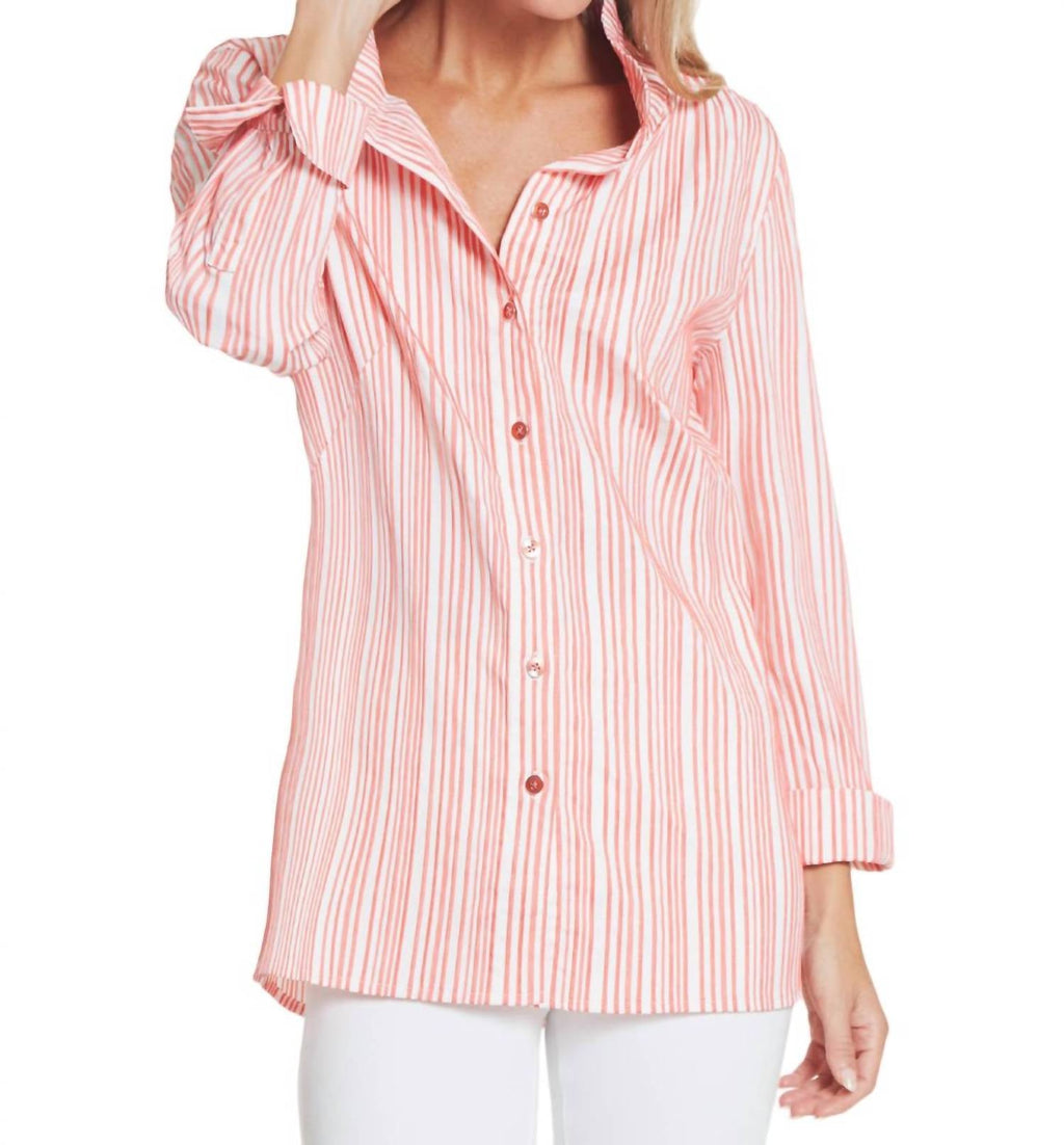 Multiples - Wire Collar Stripe Blouse – Steals