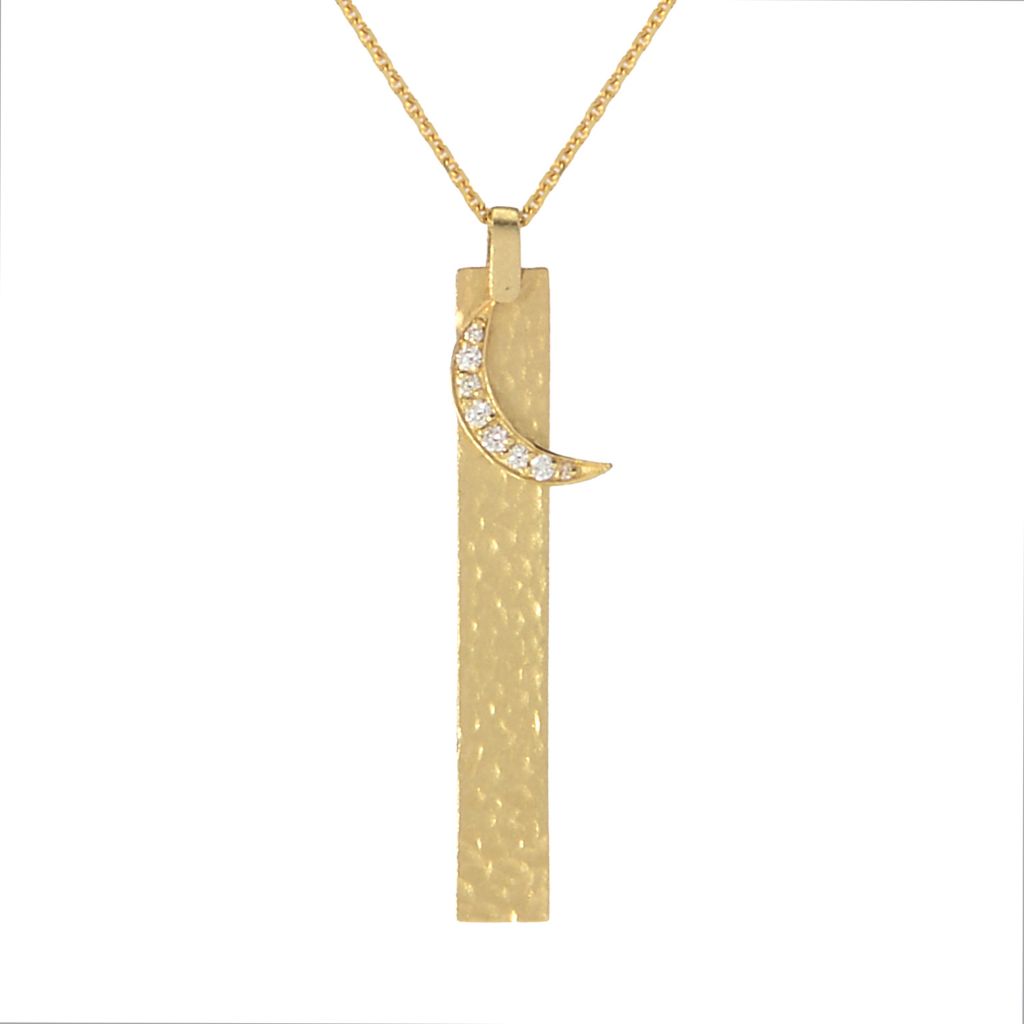 Sonia Bitton Galerie de Bijoux Diamond w/ Choice of Celestial Motif Ch ...