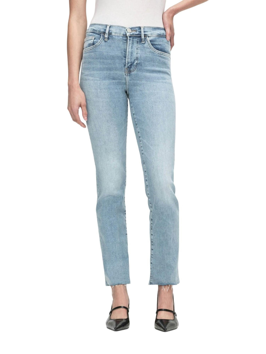 Frame - Le High Straight Raw After Jeans – Steals