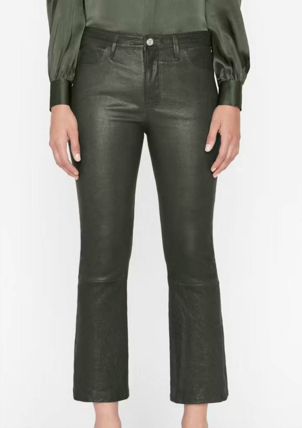Frame - Le Crop Mini Boot Leather – Steals