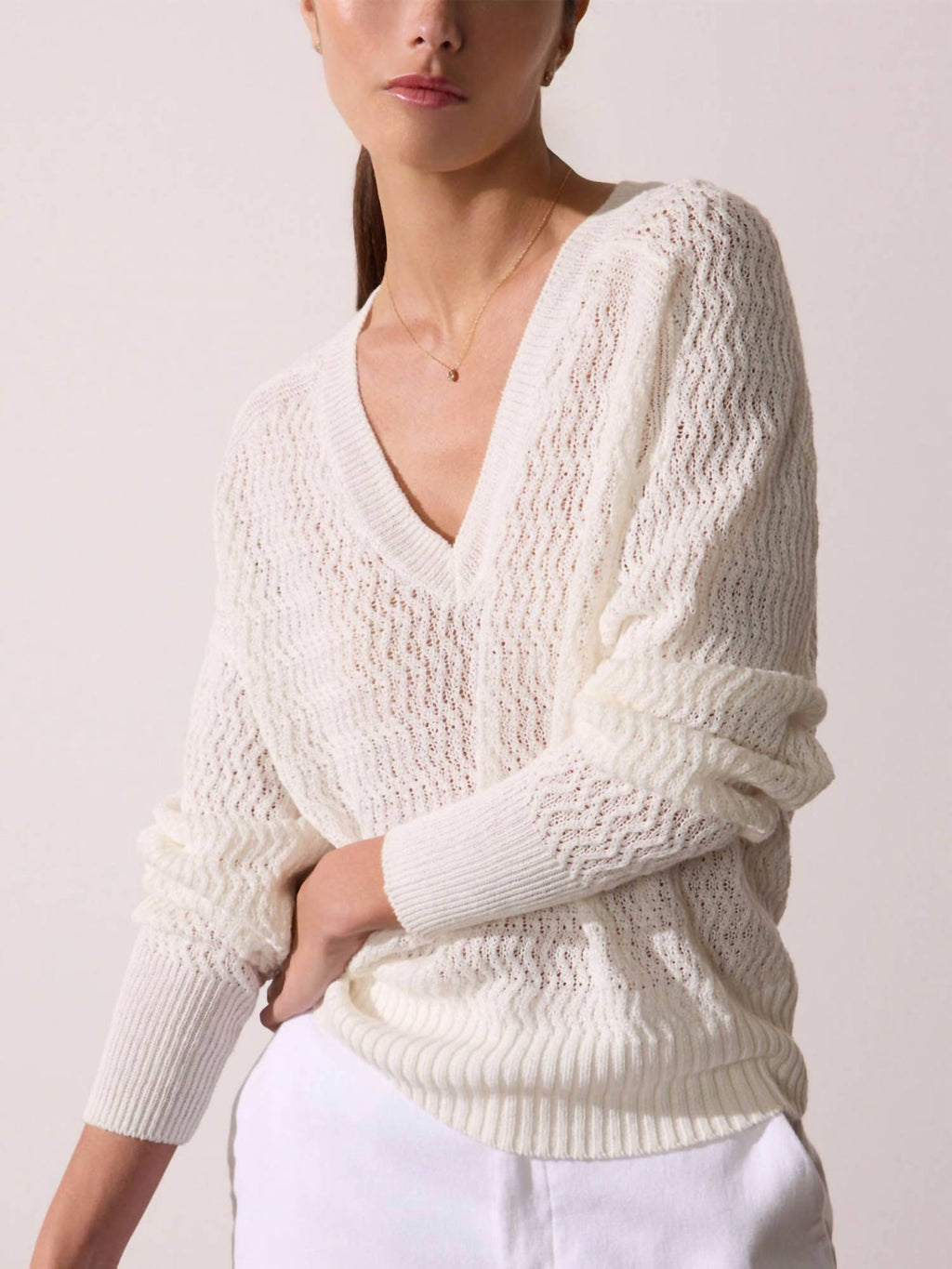 Brochu Walker - Leia Open Stitch Vee – Steals