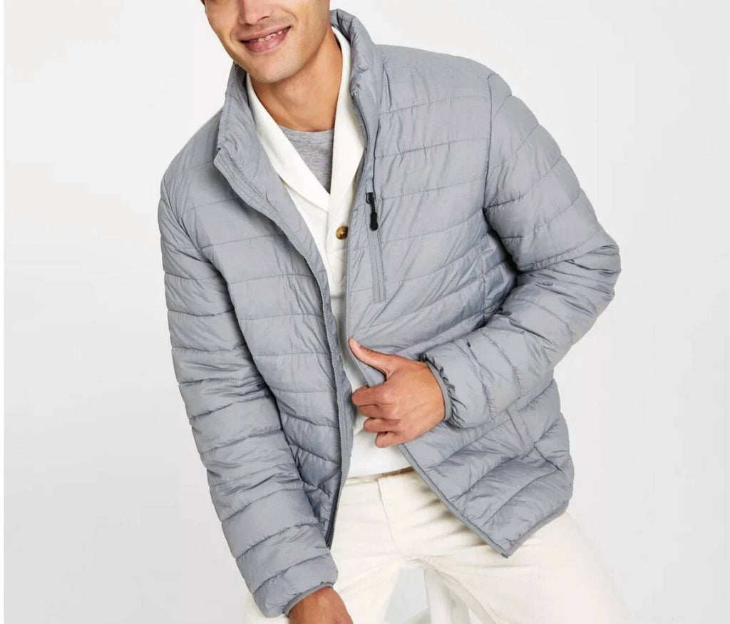 Club Room - Packable Quilted Puffer Jacket – Steals