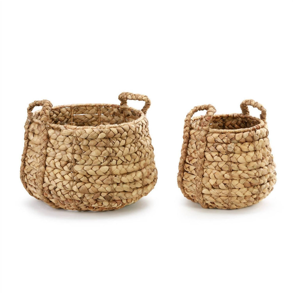 Demdaco - Braided Baskets with Handle Set of 2 – Steals