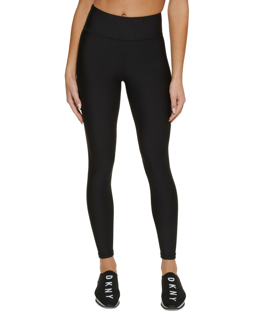 DKNY Women's Hug & Lift Sculpting 7/8 Leggings Black Size Large – Steals