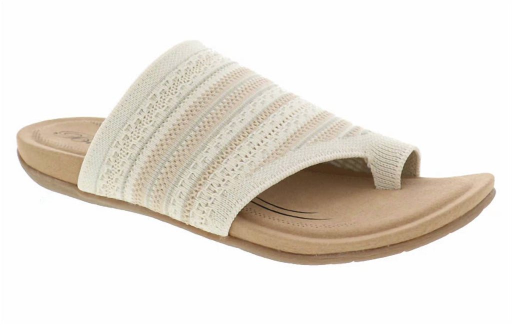 Biza - Women's Lavish Stretch Knit Sandal – Steals