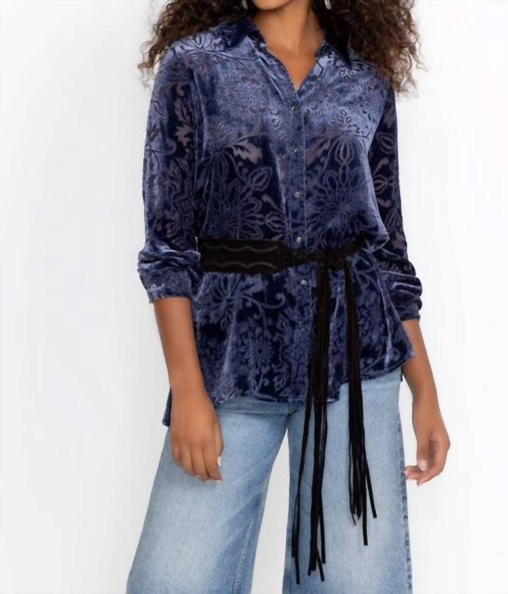 Johnny Was - MISTY BUTTON DOWN SHIRT - ALIXA – Steals