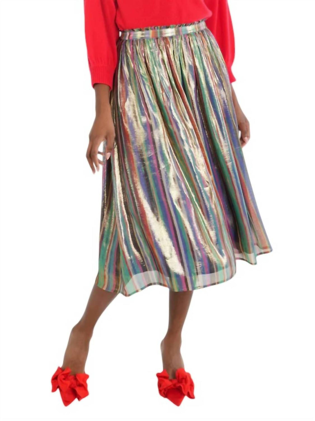 Emily Mccarthy - Pleated Midi Skirt – Steals