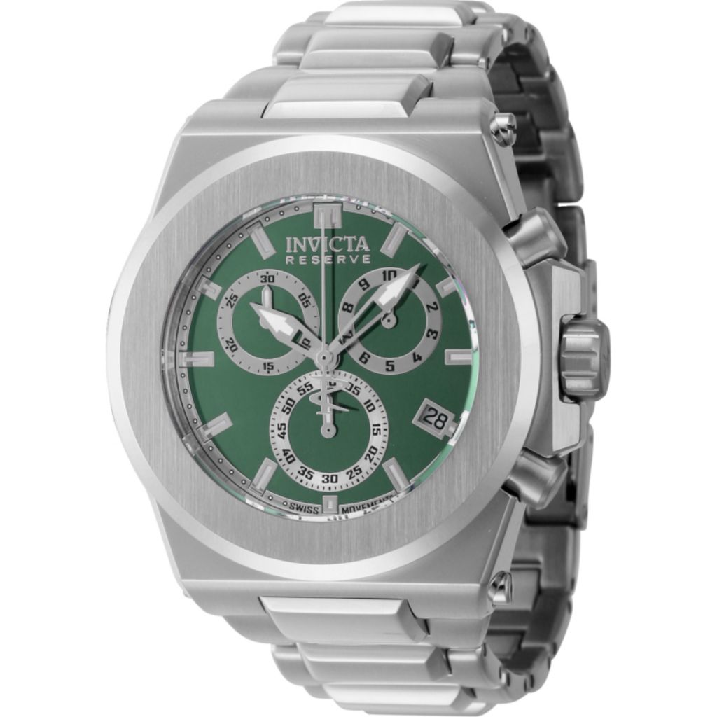 Invicta Reserve Akula 50mm Swiss Quartz Chrono Bracelet Watch – Steals