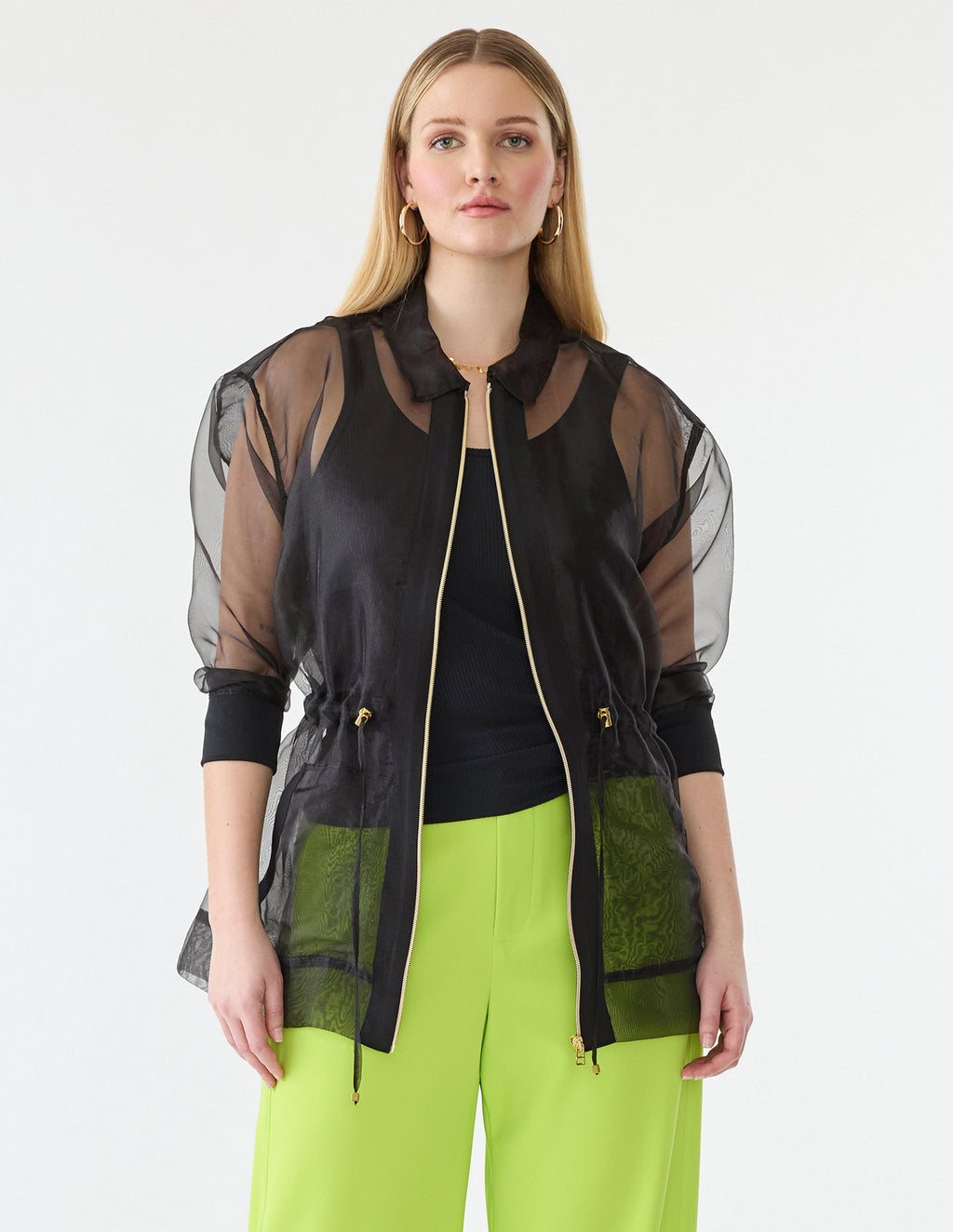 Sheer Cinched Jacket – Steals