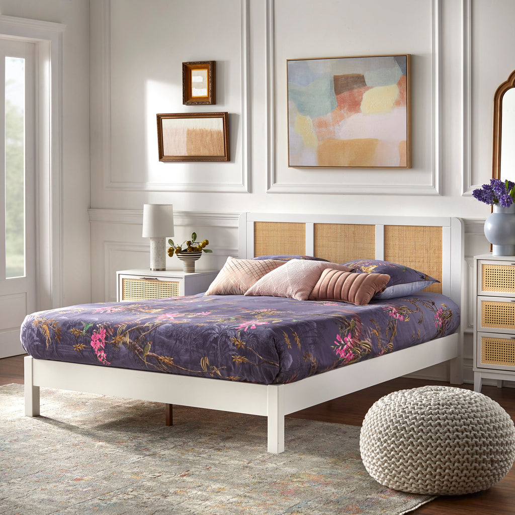 Lifestorey Larkin MidCentury Queen Platform Bed – Steals