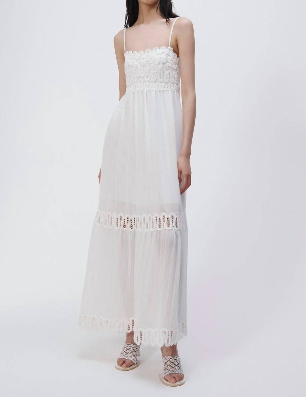 Jonathan Simkhai - SALANA CROCHET MAXI DRESS – Steals