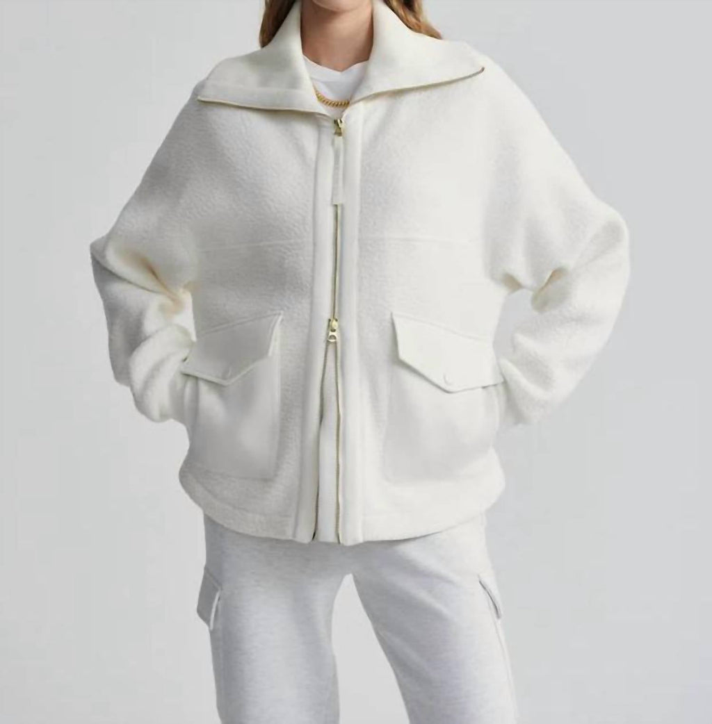 Varley - Eleanor Patch Pocket Fleece Jacket – Steals