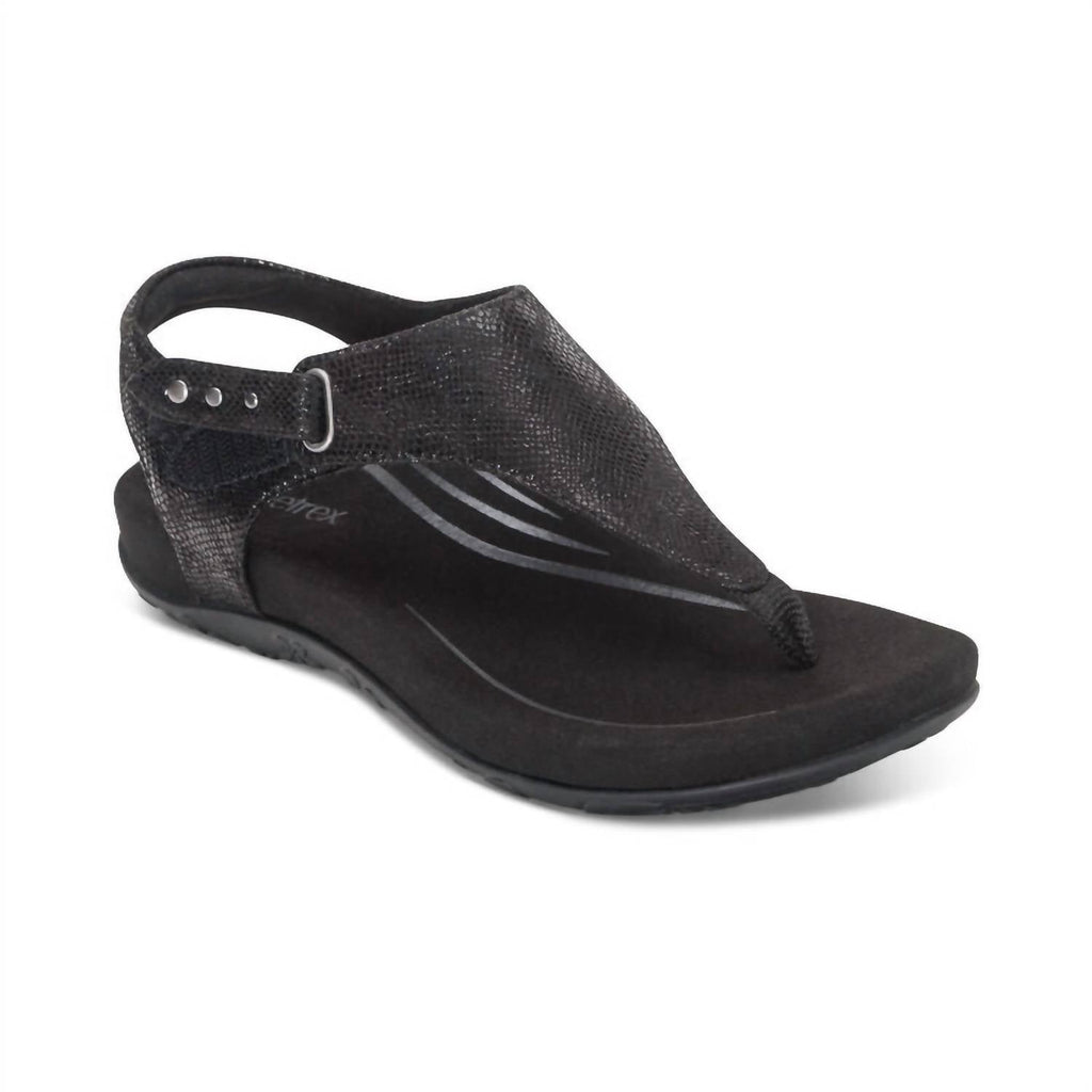 Aetrex - Women's Ellie Toe Post Walking Sandal – Steals