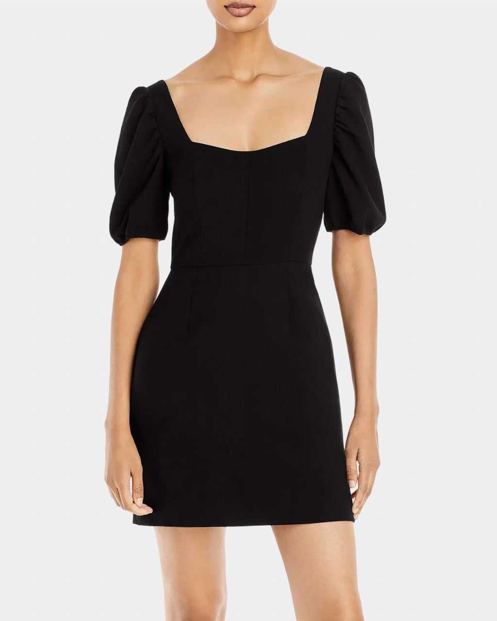 French Connection - Berina Whisper Puff Sleeve Dress – Steals