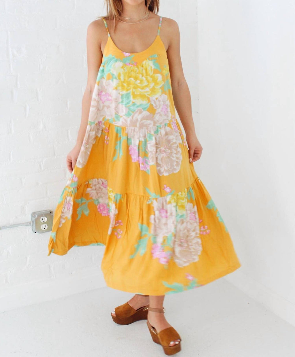 Z Supply - Laila Floral Maxi Dress – Steals