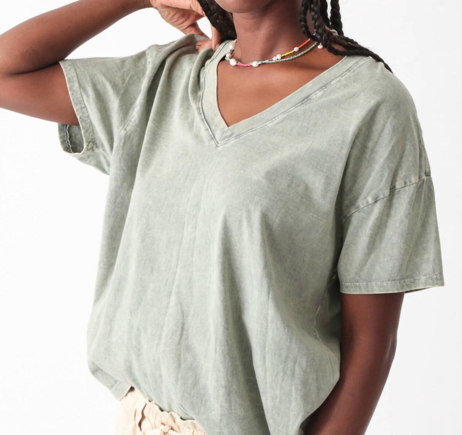 Electric & Rose - Chase V-neck Tee – Steals
