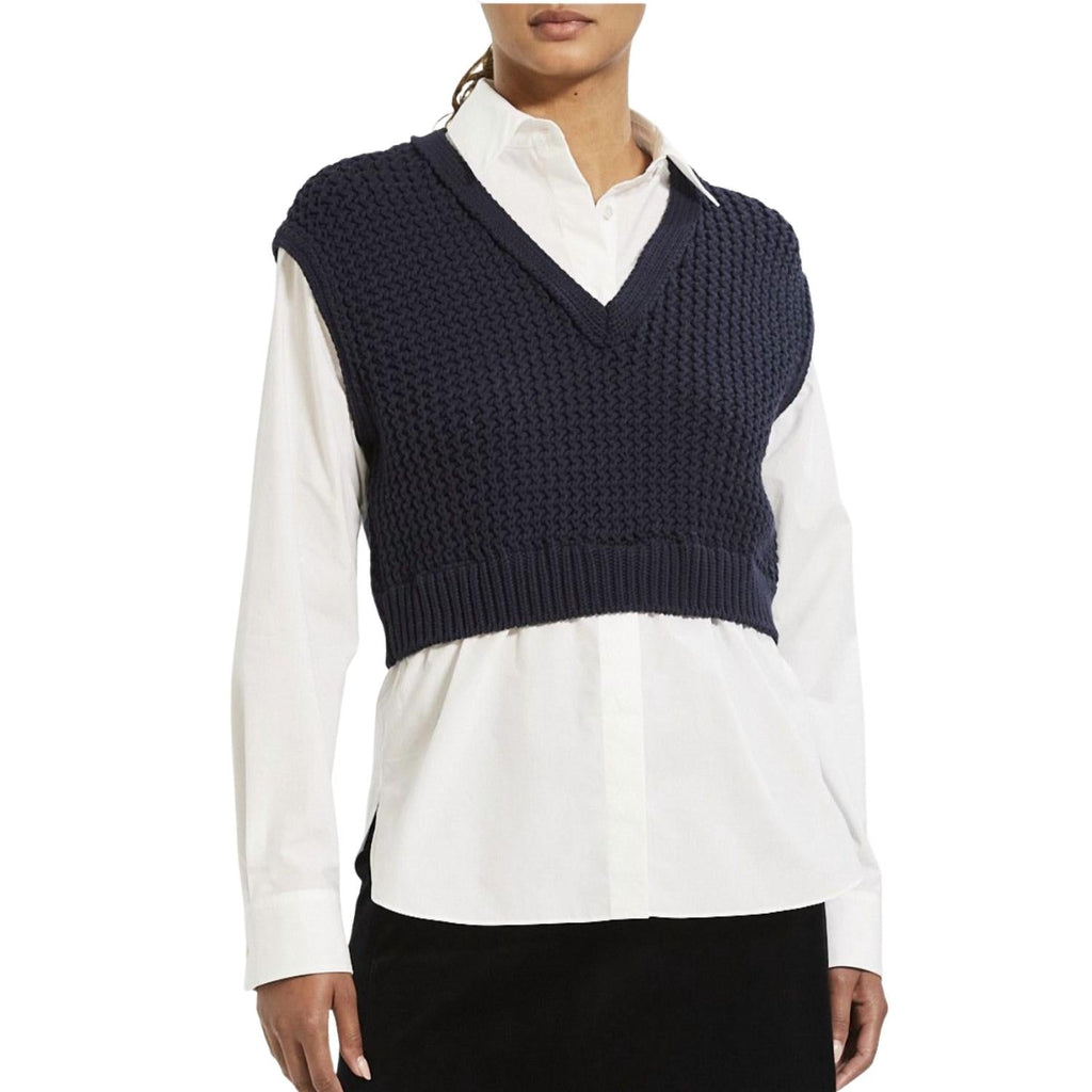 Theory - Woven Rope Vest Combo with Poplin Shirt – Steals