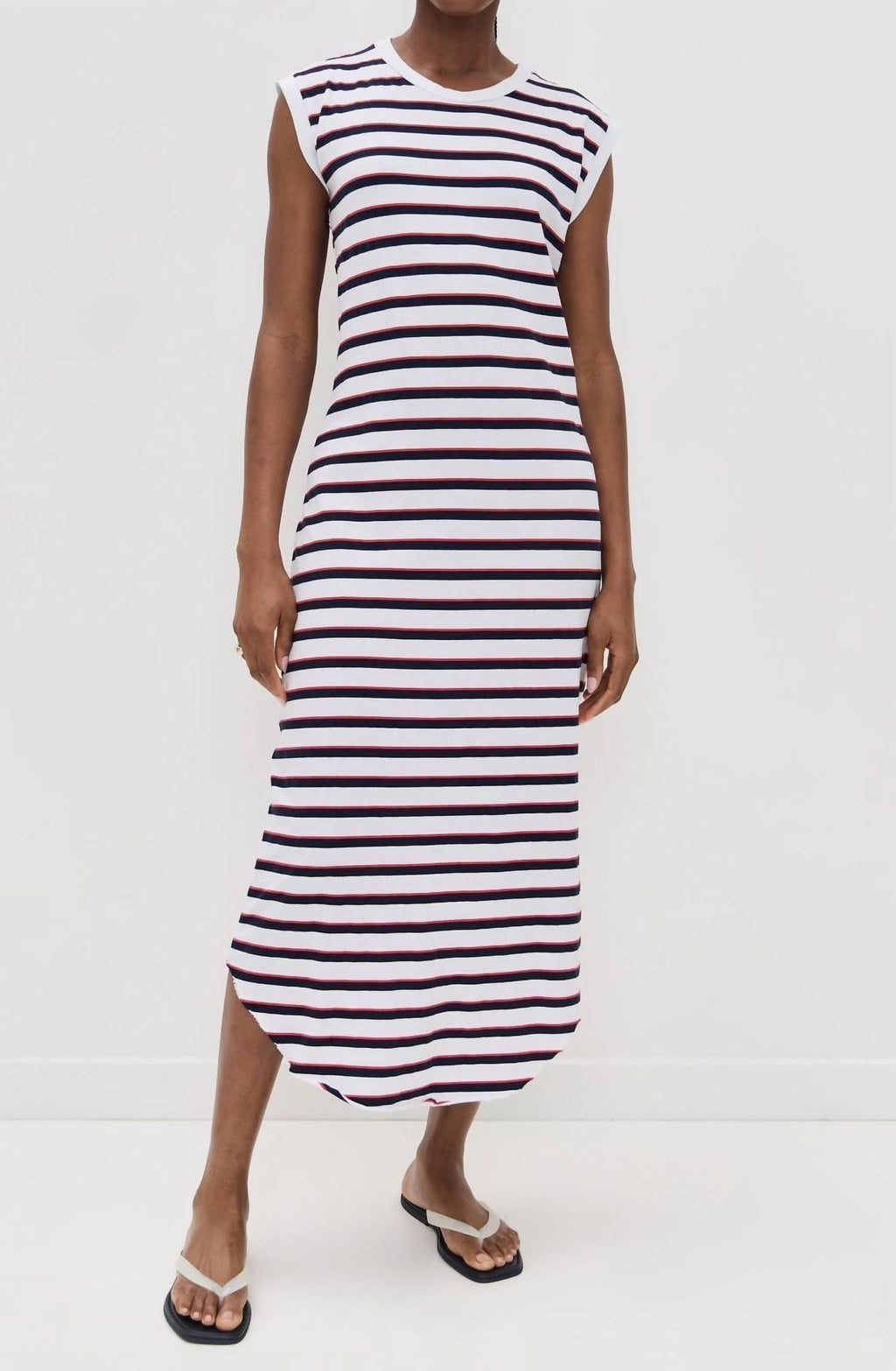 Frank & Eileen - Cory Vintage Muscle Tee Dress Striped – Steals