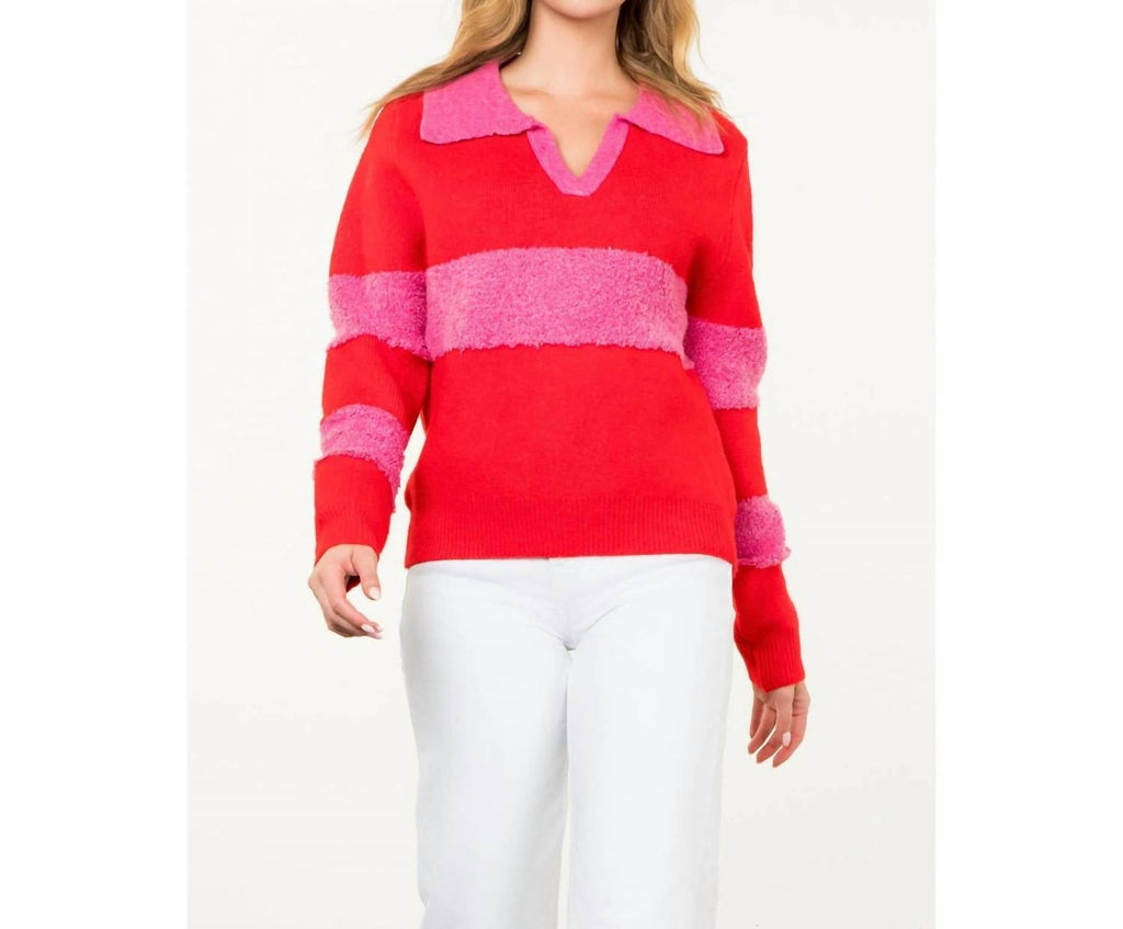 Thml - Collared Colorblock Sweater – Steals